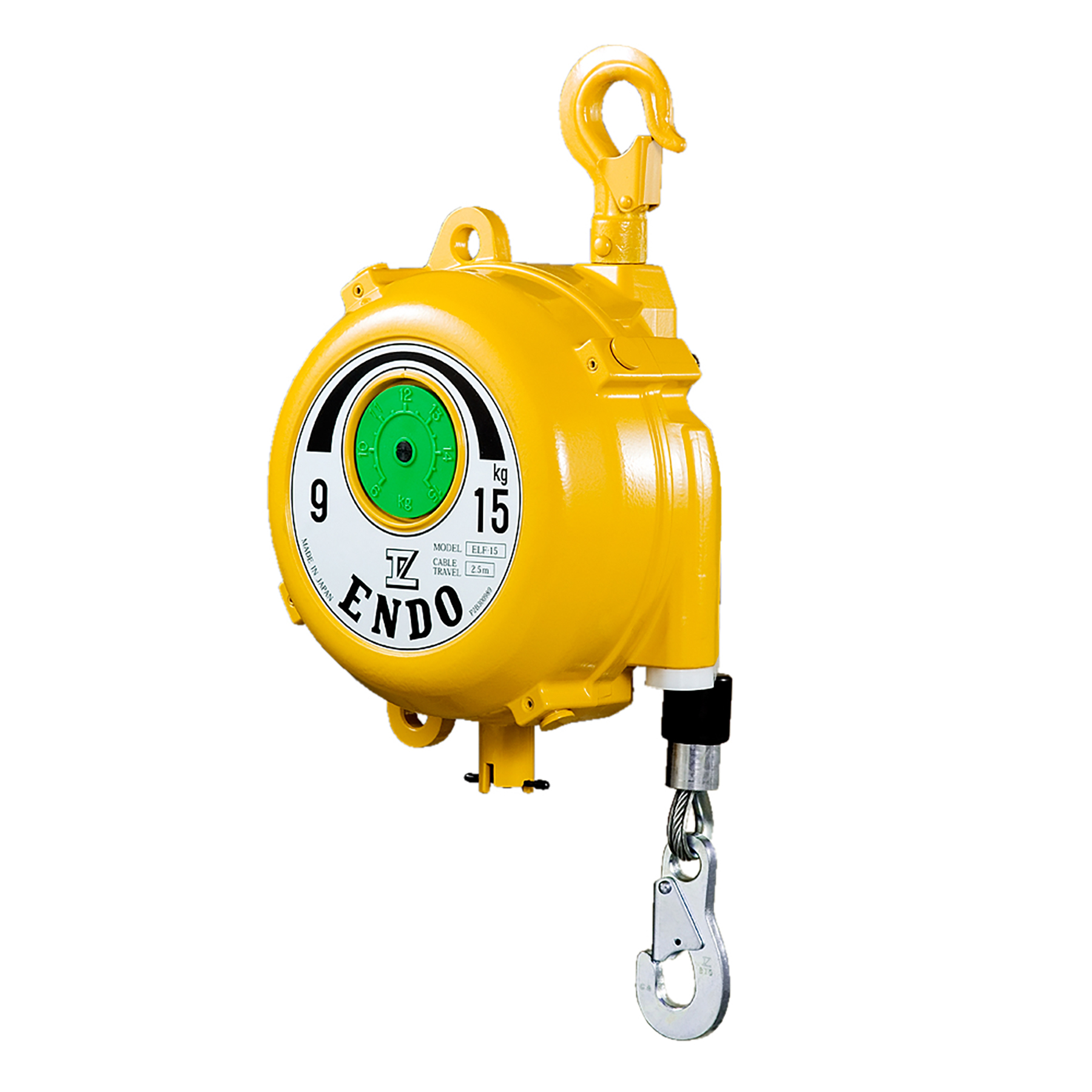 Endo Spring Balancer - 9-15kg cap 2.5m travel | Powerpac Group