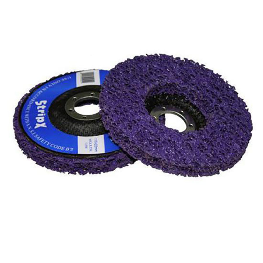 Stripx Surface Cleaning Disc - 125mm x 22mm - Purple | Powerpac Group