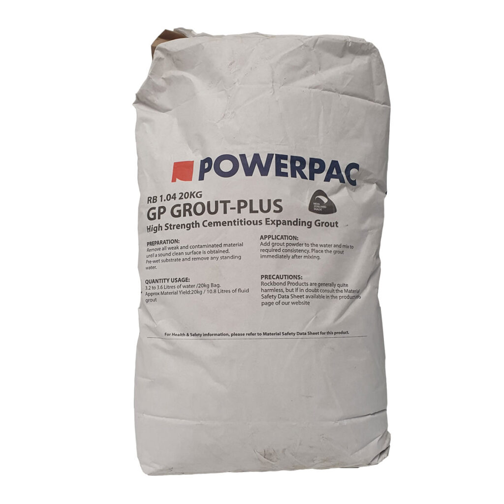 POWERPAC - GP Grout - 20kg Bag | Powerpac Group