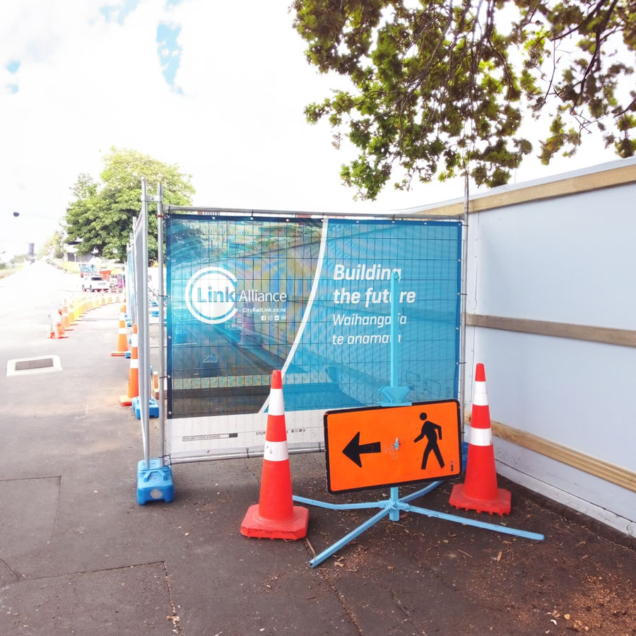 Printed Fence Wrap | Powerpac