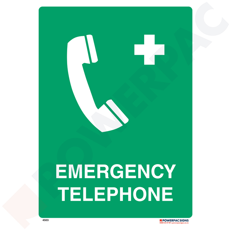 Emergency Signs - Emergency Telephone | Powerpac Group