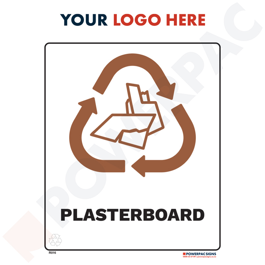 Recycling Signs - Plasterboard | Powerpac Group
