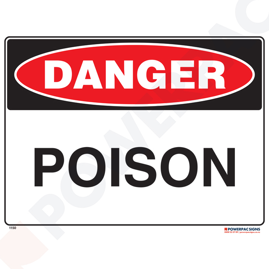 Danger Sign - Poison | Powerpac Group