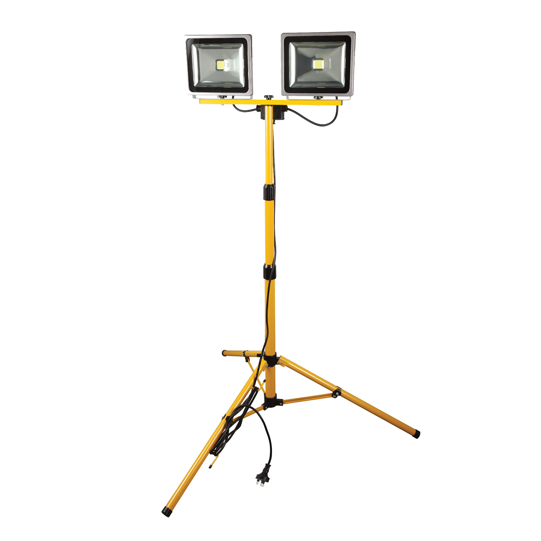 SITE LIGHT - Tripod Twin Light- LED 30watt | Powerpac Group