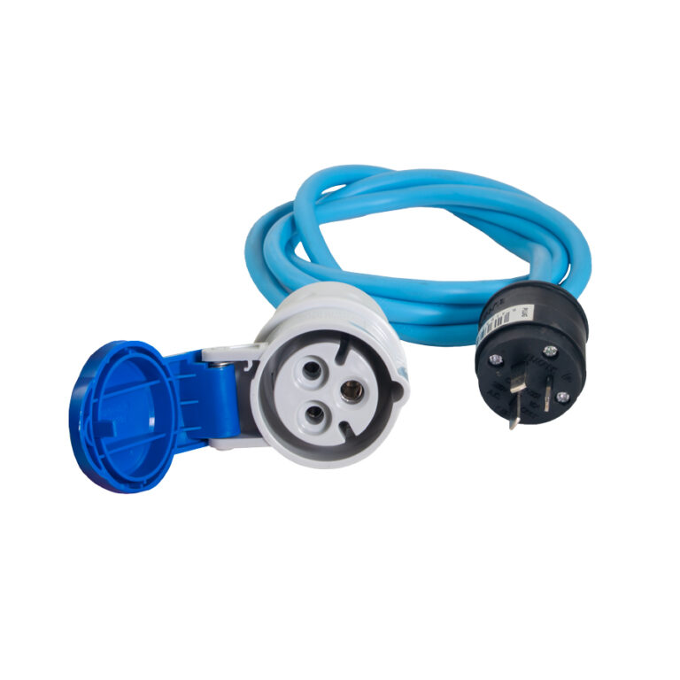 Site Light - 16AMP Female Socket to 10amp 3 Pin Plug Adaptor | Powerpac ...