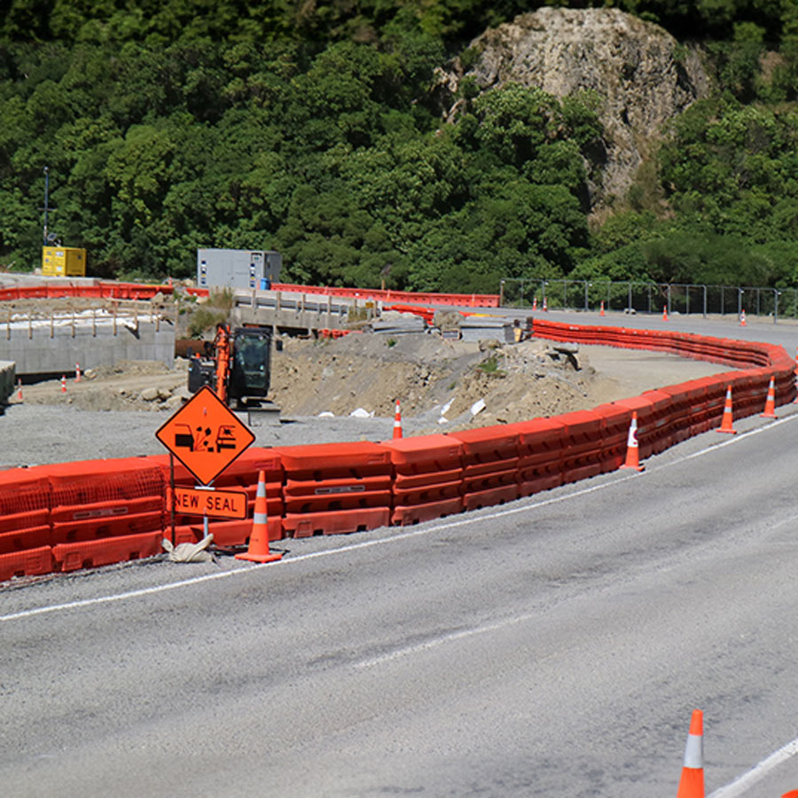 Ricochet Temporary Crash Barrier - TL-2 | Powerpac Group